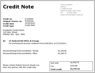 Credit Note格式怎么写 - 出海派